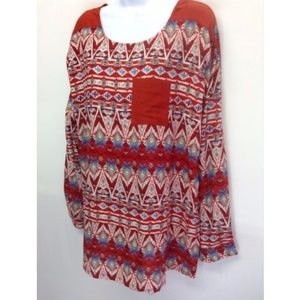 Toomi | Tops | Toomi Tunic Classic Neck Pocket Button Back | Poshmark